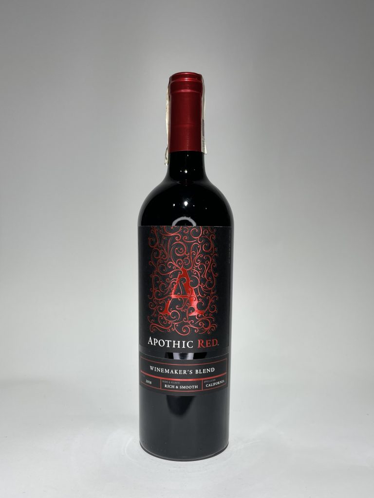 APOTHIC RED WINEMAKER`S BLEND – Marco polo Alkohole Świata