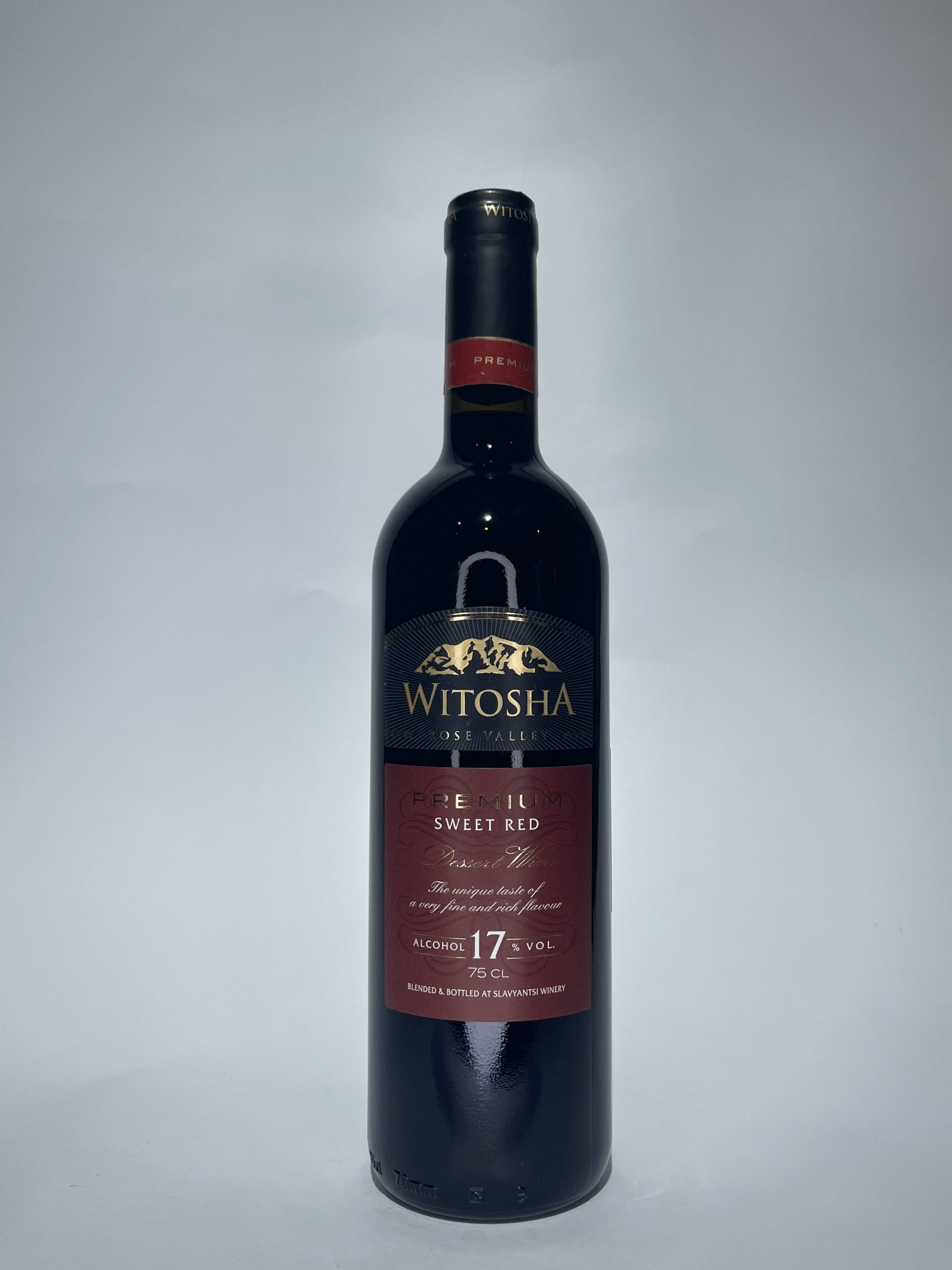 WITOSHA PREMIUM SWEET RED – Marco polo Alkohole Świata